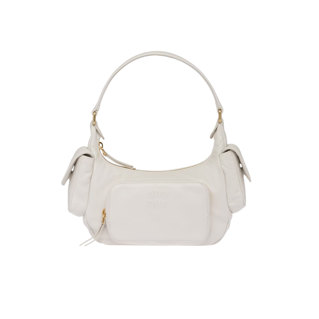 미우 미우 나파 레더 호보백 화이트 | Miu Miu | KREAM