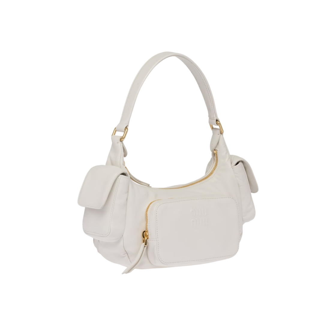 미우 미우 나파 레더 호보백 화이트 | Miu Miu | KREAM