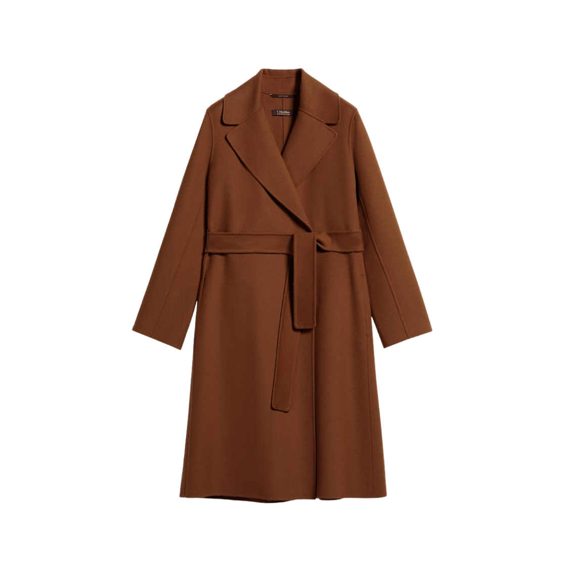 W S 막스마라 파울리 버진 울 코트 브라운 Max Mara Kream