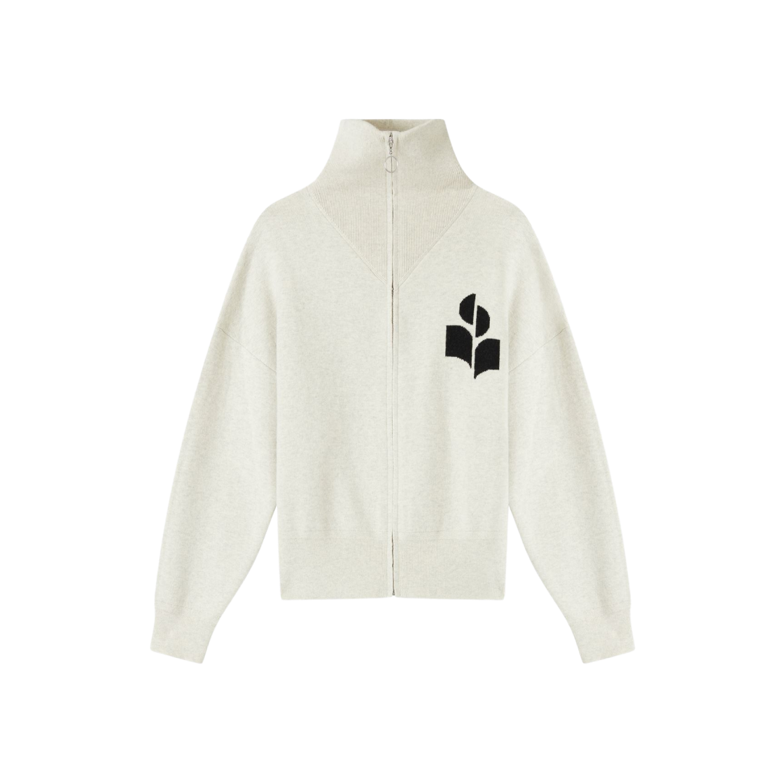 W 이자벨 마랑 악셀 코튼 가디건 라이트 그레이 23ss Isabel Marant Kream
