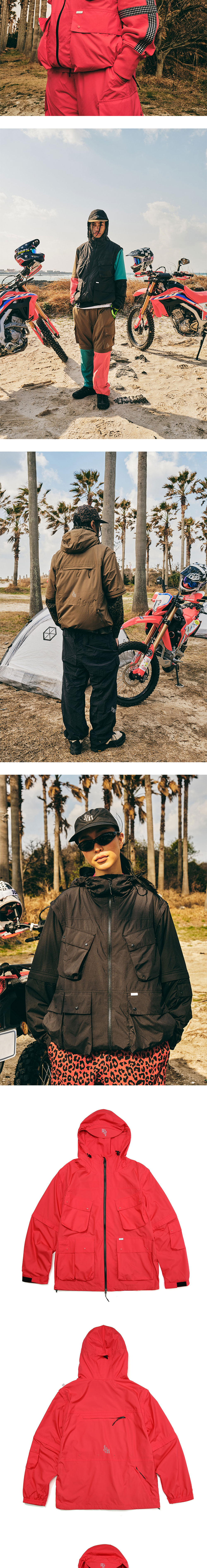 페치 퍼텍스 퀀텀 세퍼레이트 자켓 핑크 | Fetch | KREAM