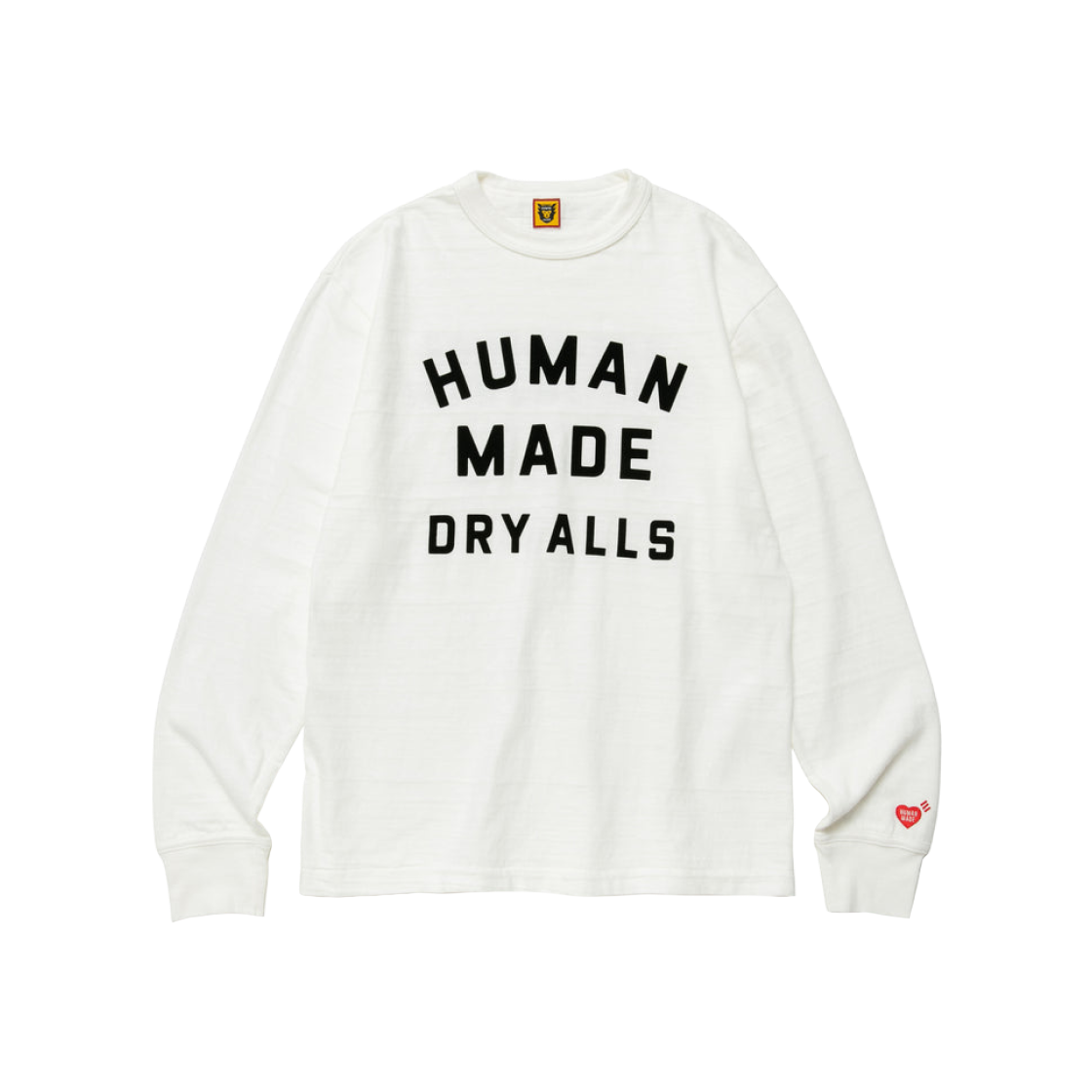 휴먼 메이드 그래픽 롱슬리브 티셔츠 화이트 | Human Made | KREAM