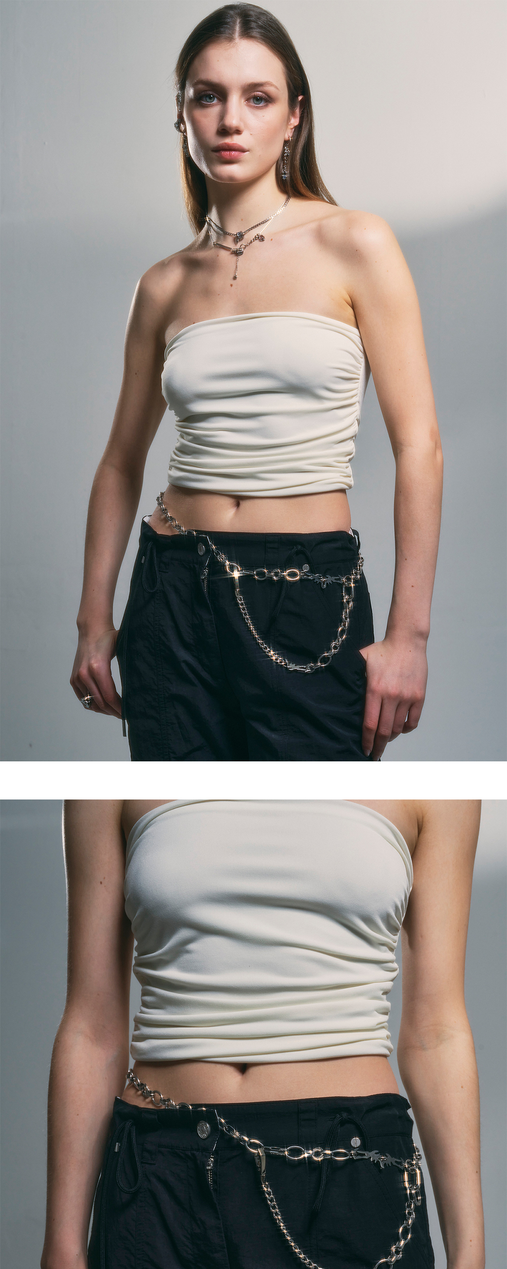 센티멍 넘버 339 체인 벨트 실버 | SENTIMENTS | KREAM