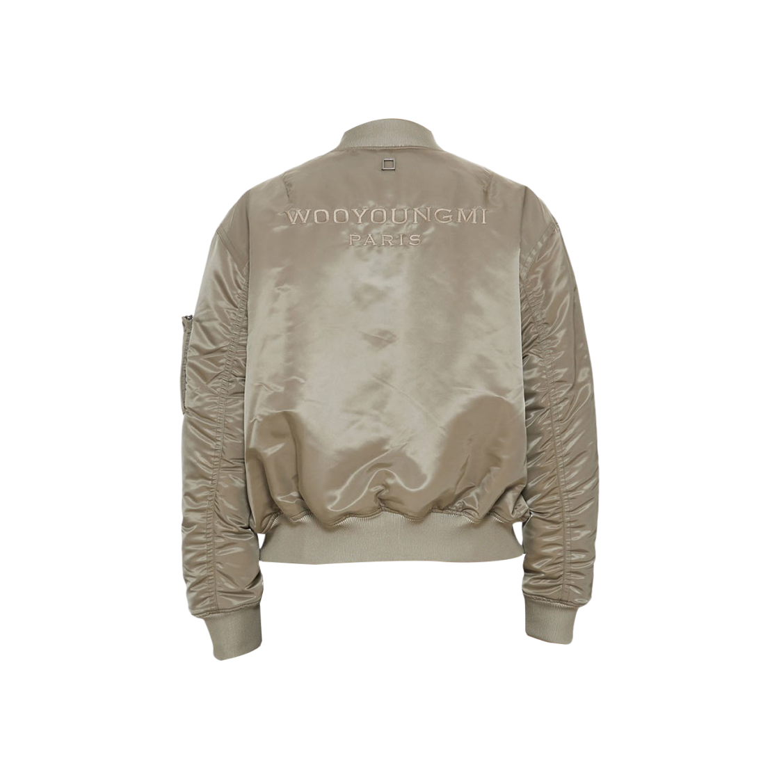 우영미 백로고 MA-1 베이지 - 22FW | Wooyoungmi | KREAM