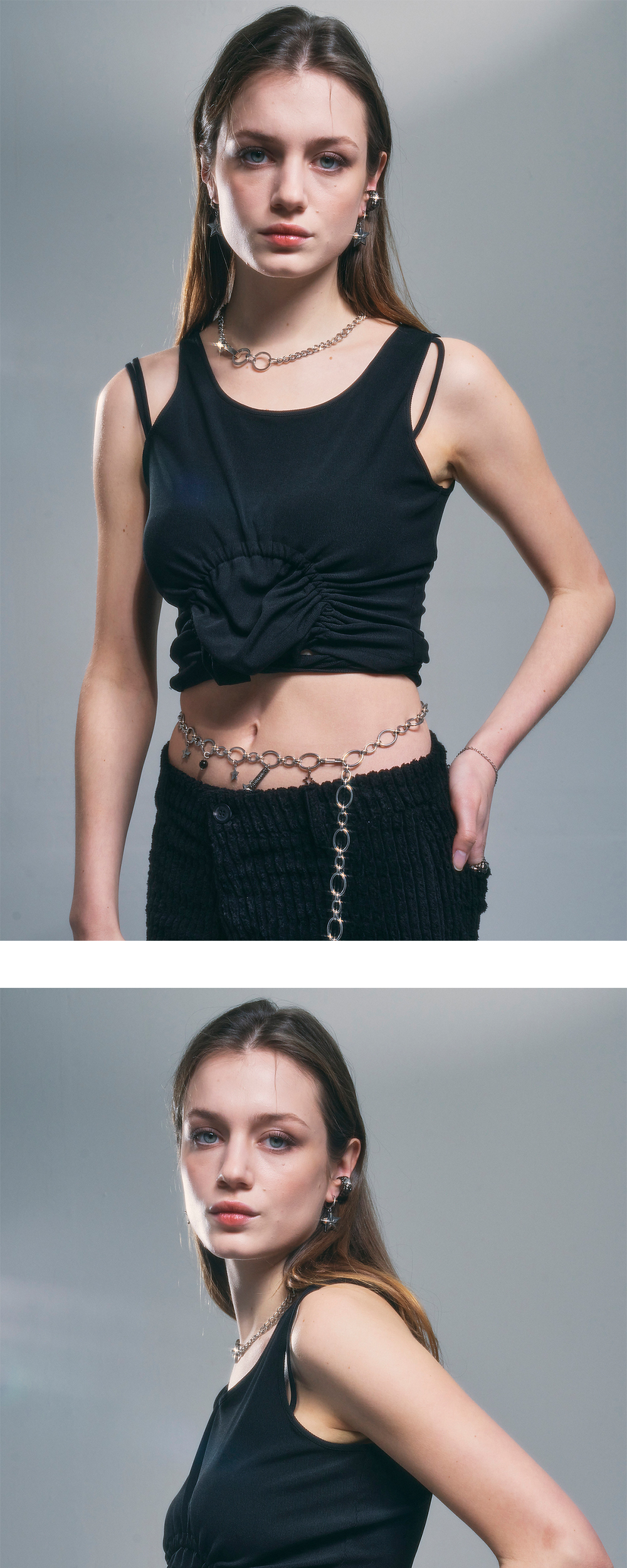 센티멍 넘버 329 이어링 실버 | SENTIMENTS | KREAM