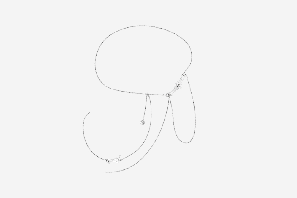 센티멍 넘버 349 체인 벨트 실버 | SENTIMENTS | KREAM