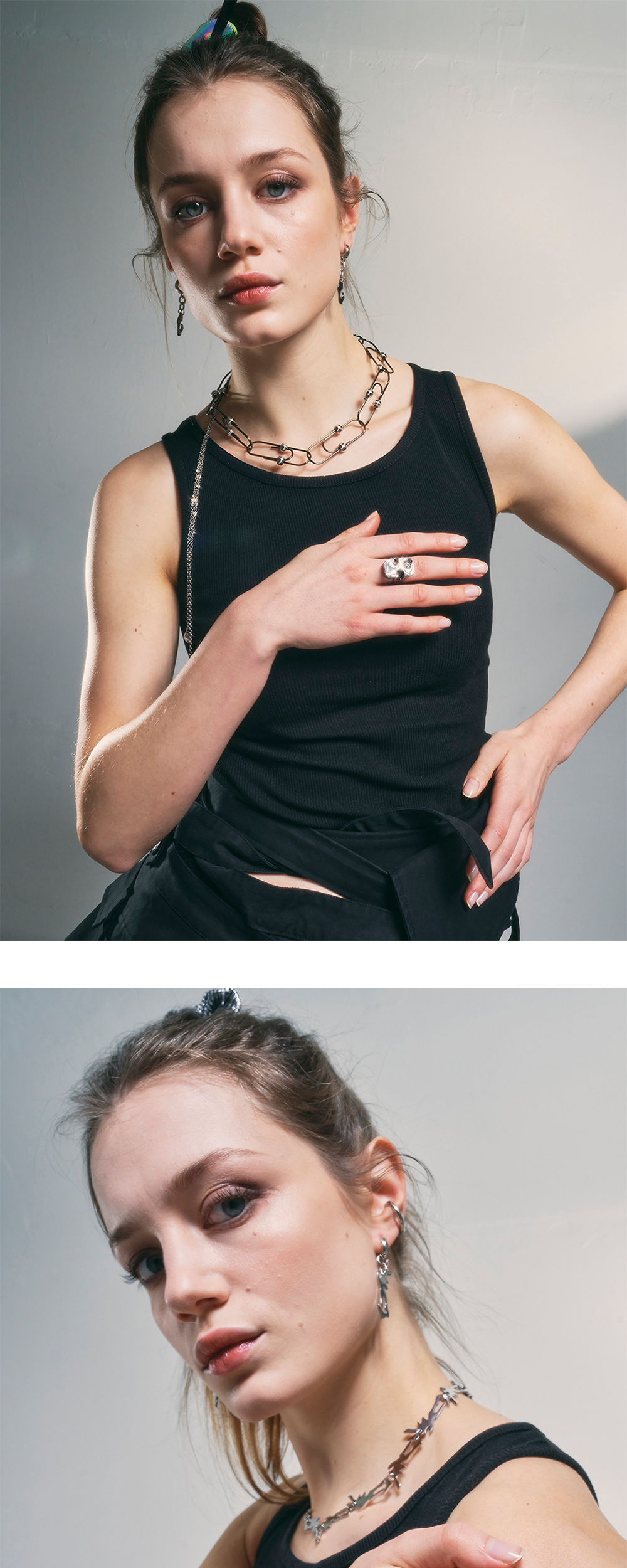 센티멍 넘버 306 스퀘어 메테오 링 실버 | SENTIMENTS | KREAM