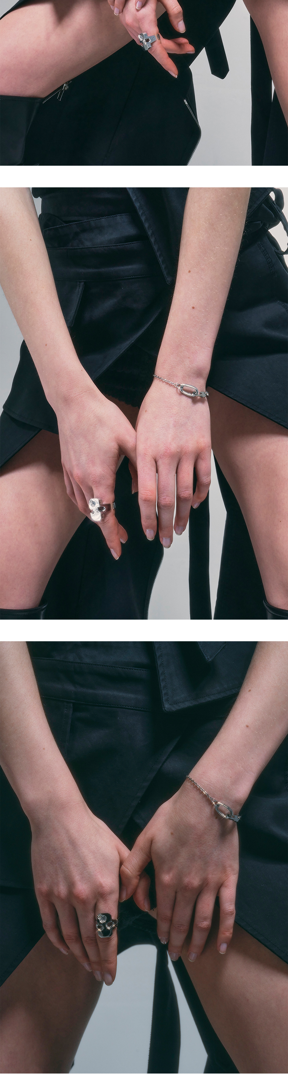 센티멍 넘버 347 브레이슬렛 실버 | SENTIMENTS | KREAM