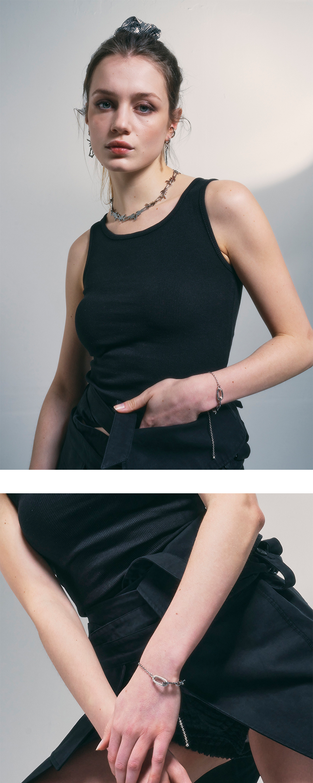 센티멍 넘버 347 브레이슬렛 실버 | SENTIMENTS | KREAM