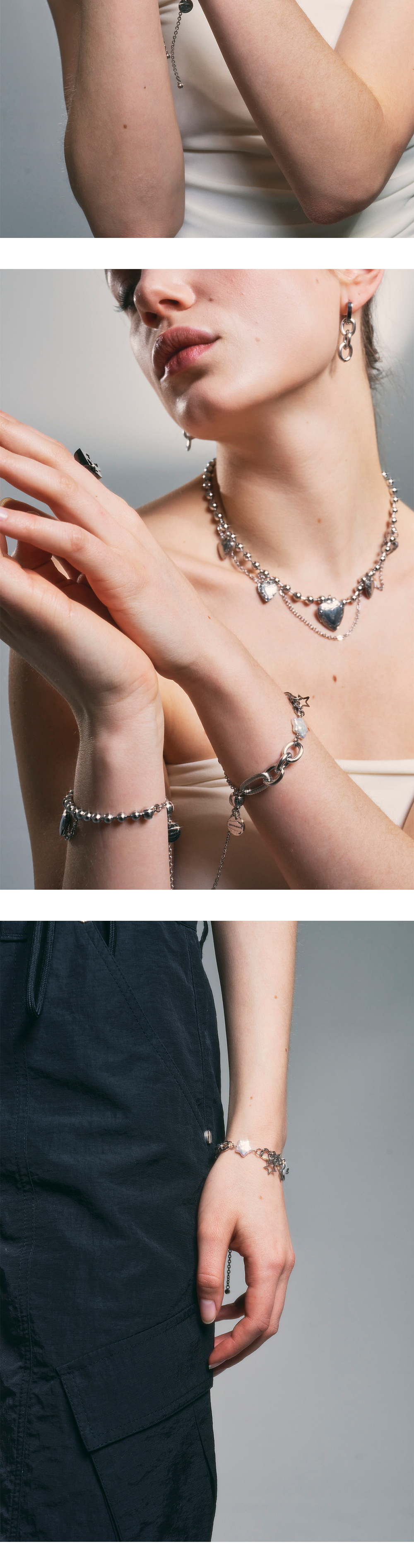 센티멍 넘버 360 브레이슬렛 실버 | SENTIMENTS | KREAM