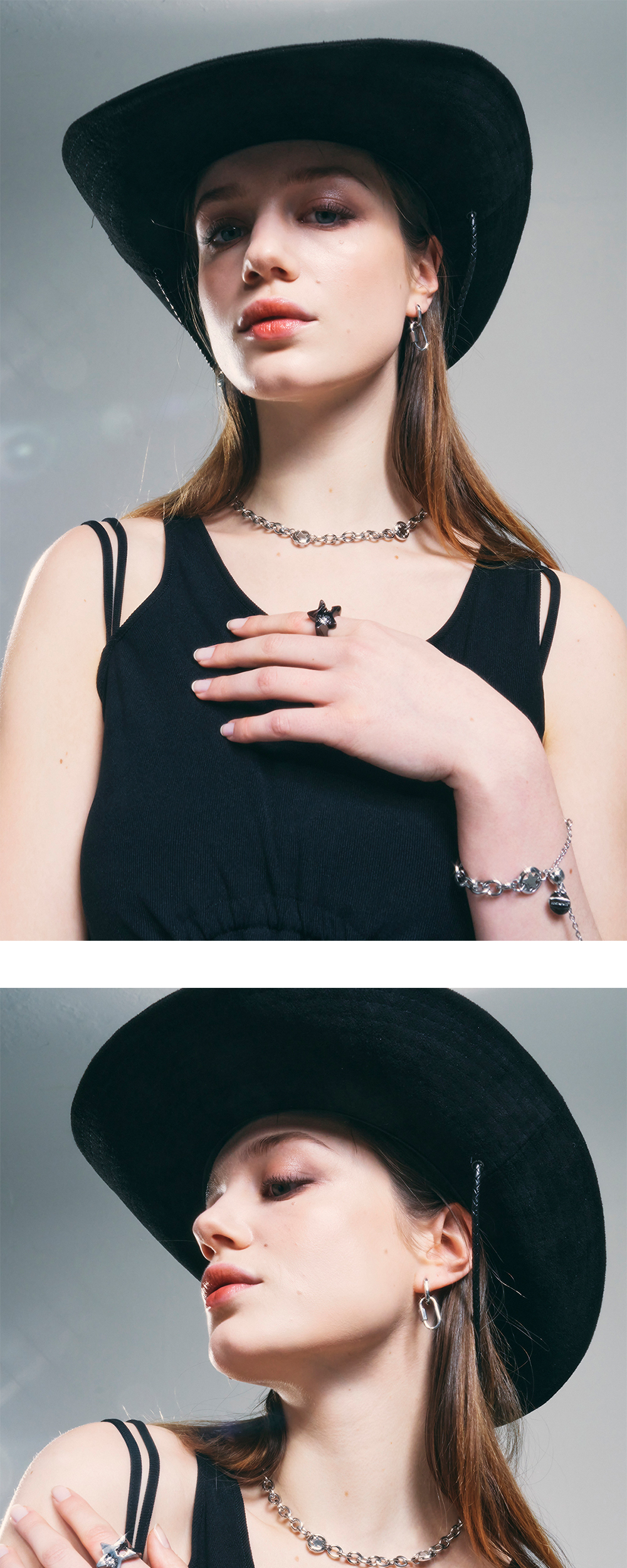 센티멍 넘버 308 스타 메테오 링 블랙 | SENTIMENTS | KREAM