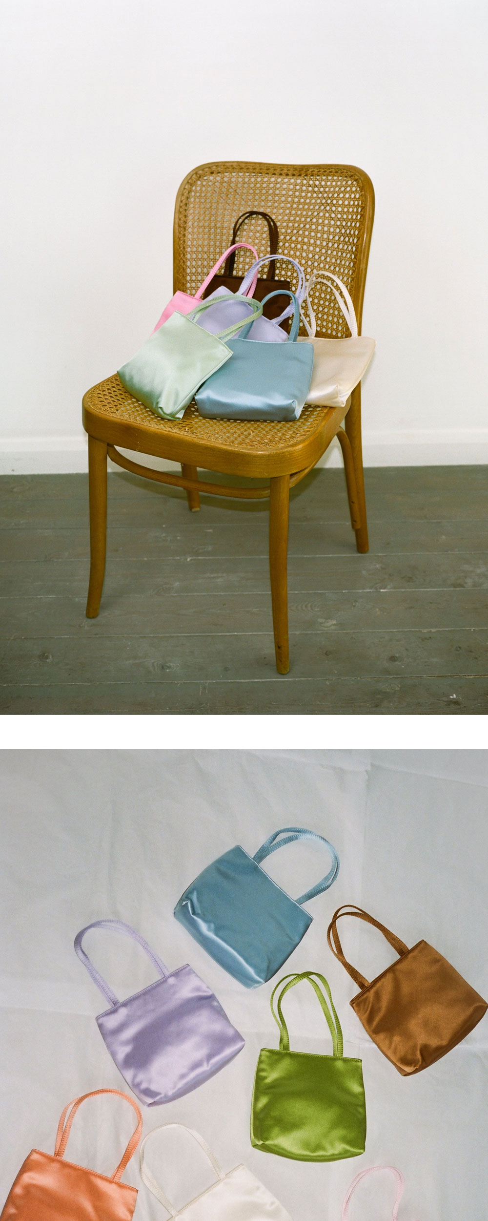 하이 리틀 실크 백 라이트 블루 | Hai | KREAM