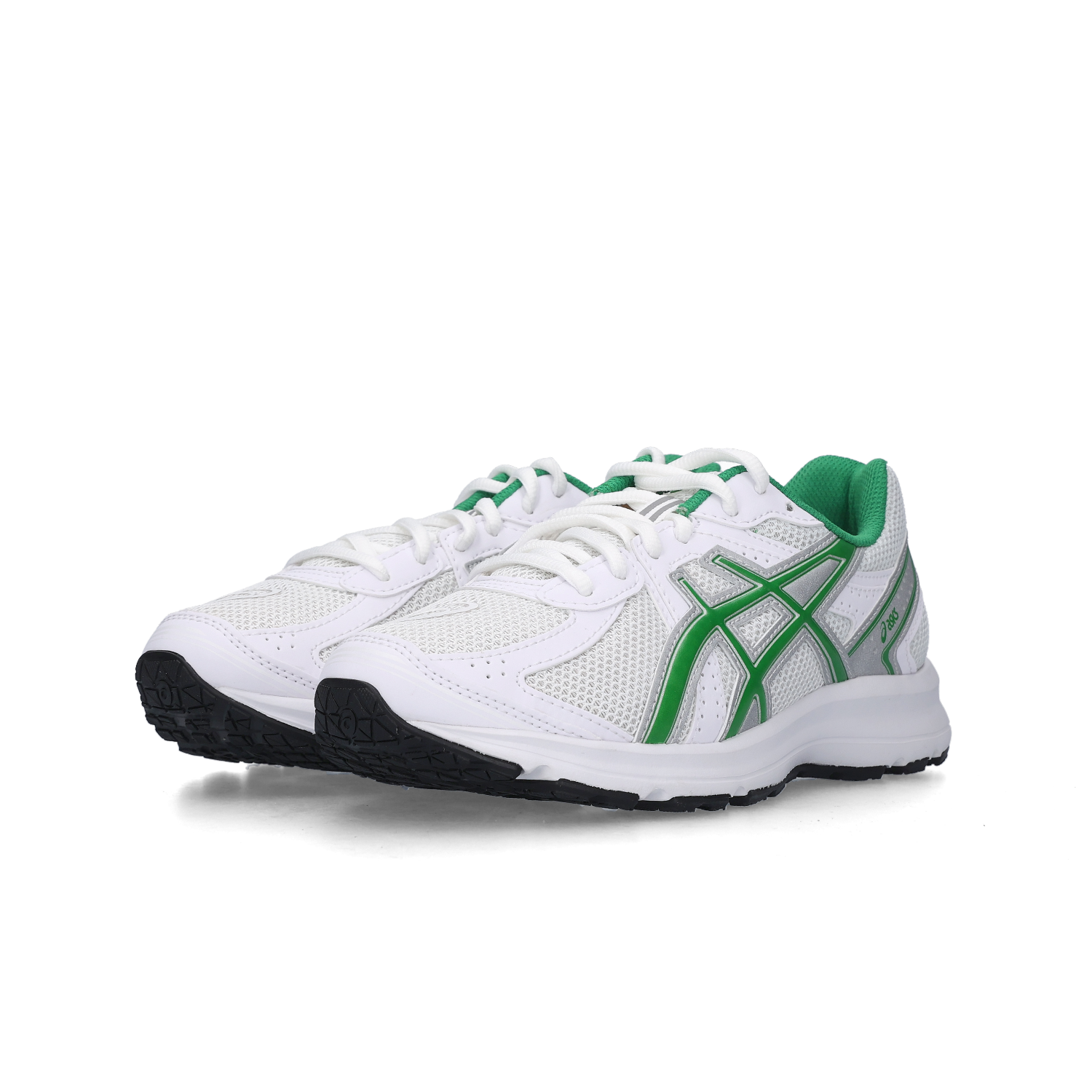 아식스 조그 100 S 화이트 그린 - 2E 와이드 | KREAM