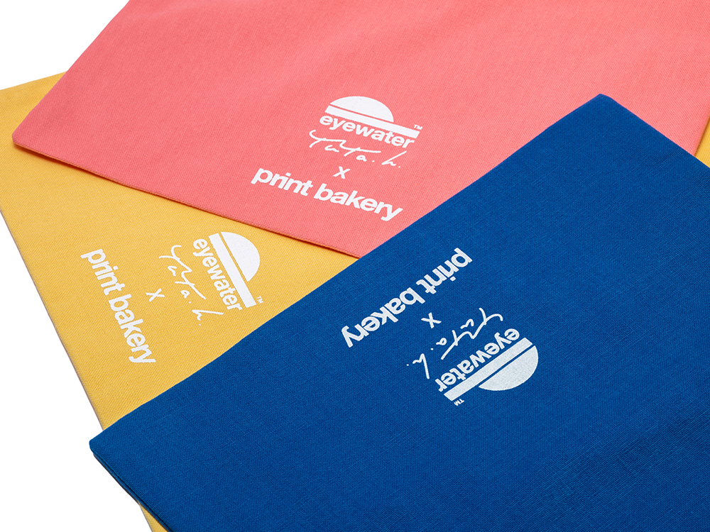 유야 하시즈메 아이워터 토트백 핑크 | Print Bakery | KREAM