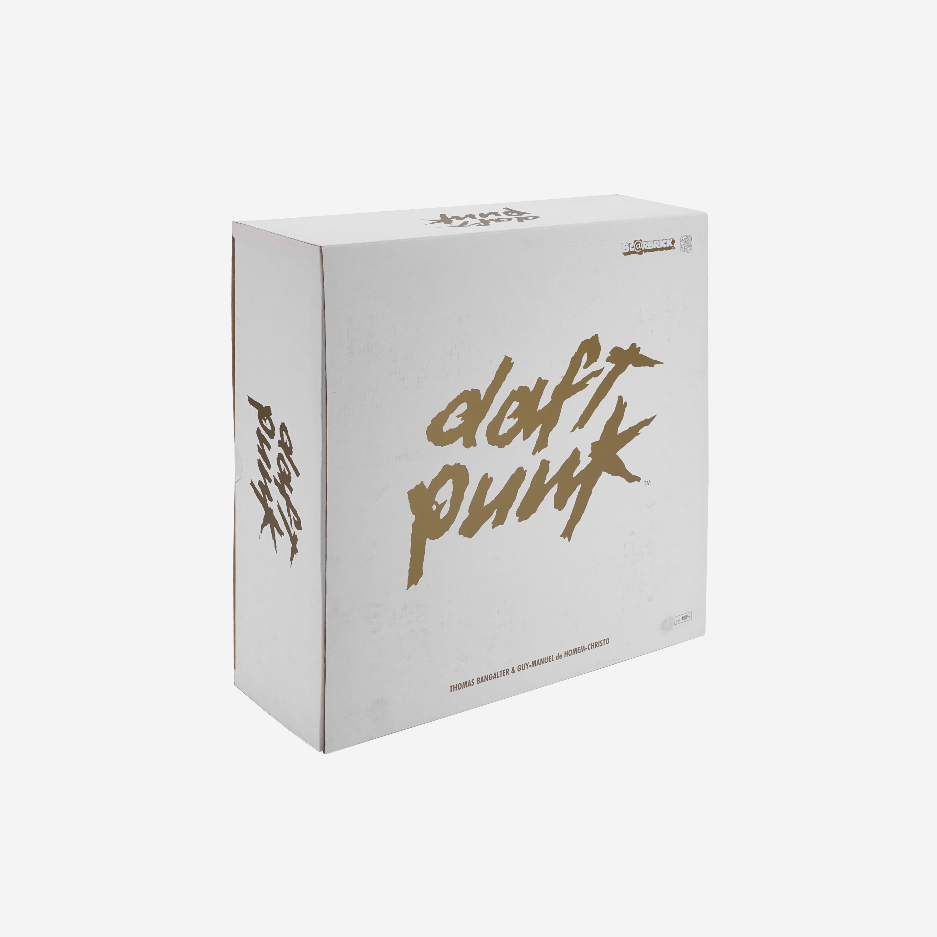 베어브릭 x 다프트 펑크 화이트 수트 버전 2 팩 400% | KREAM