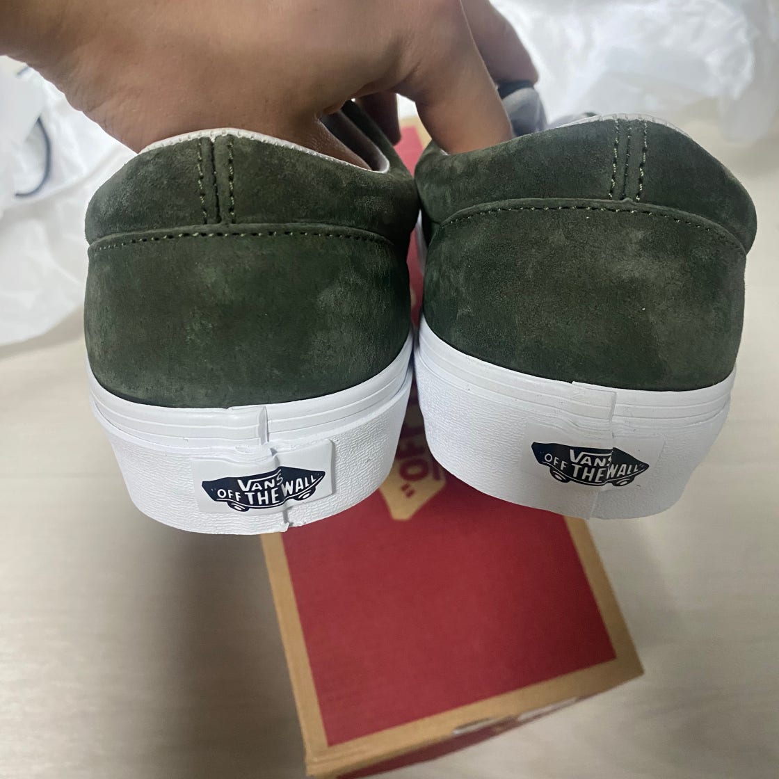 Vans Era Pig Suede Khaki STYLE | KREAM