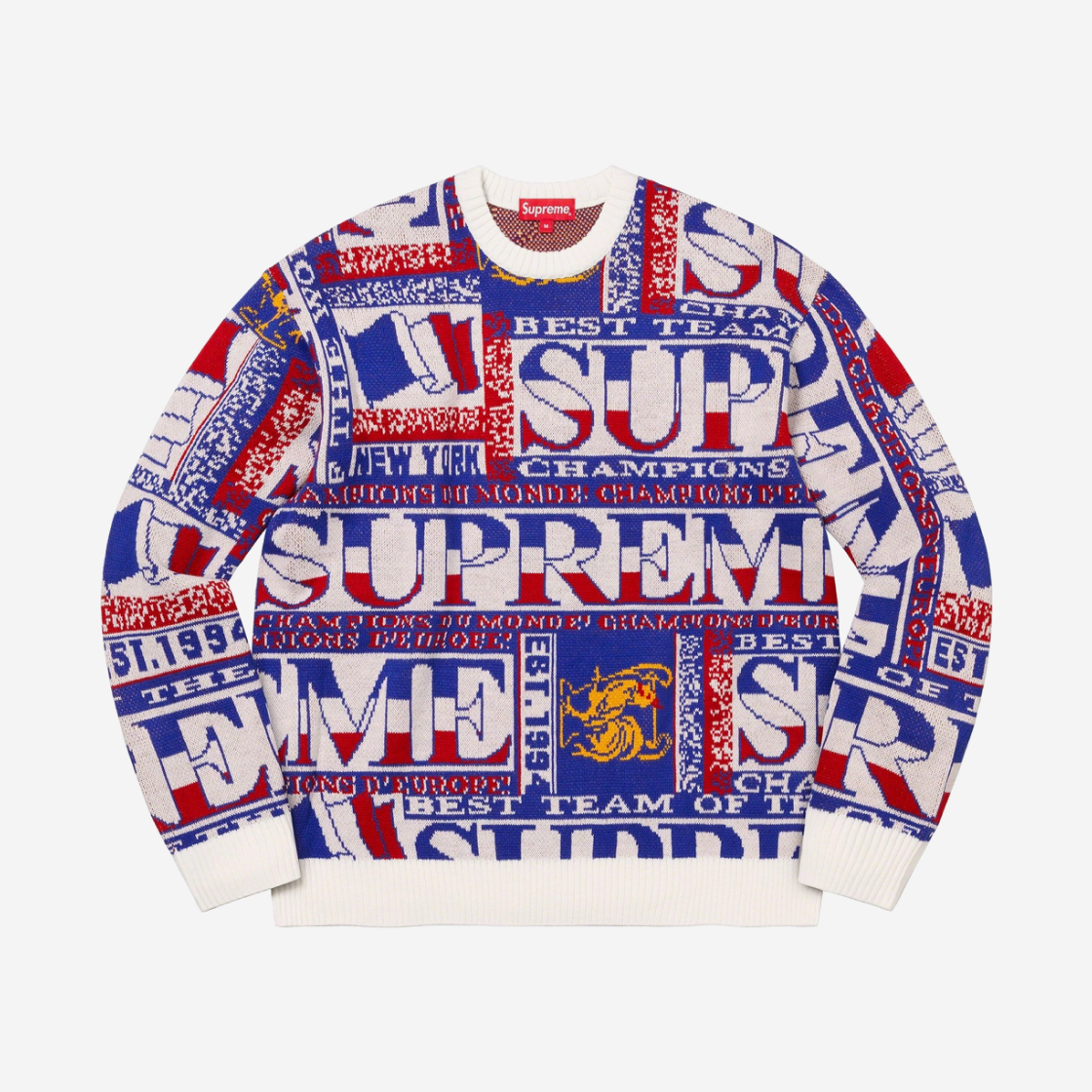 Supreme Scarf Sweater... STYLE | KREAM