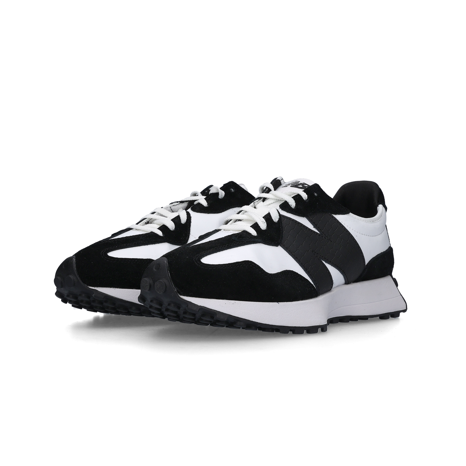 (W) 뉴발란스 327 화이트 블랙 | KREAM