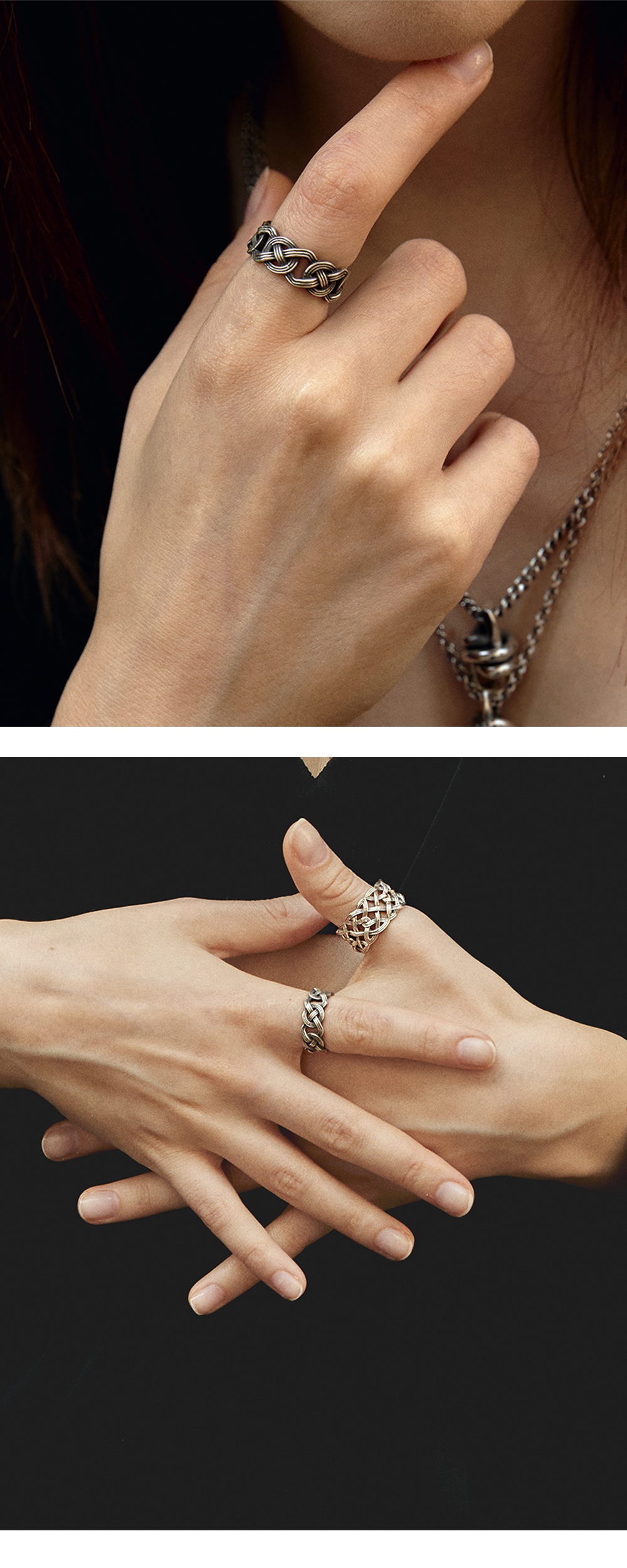 스쿠도 트위스트 라운드 링 | SCUDO | KREAM