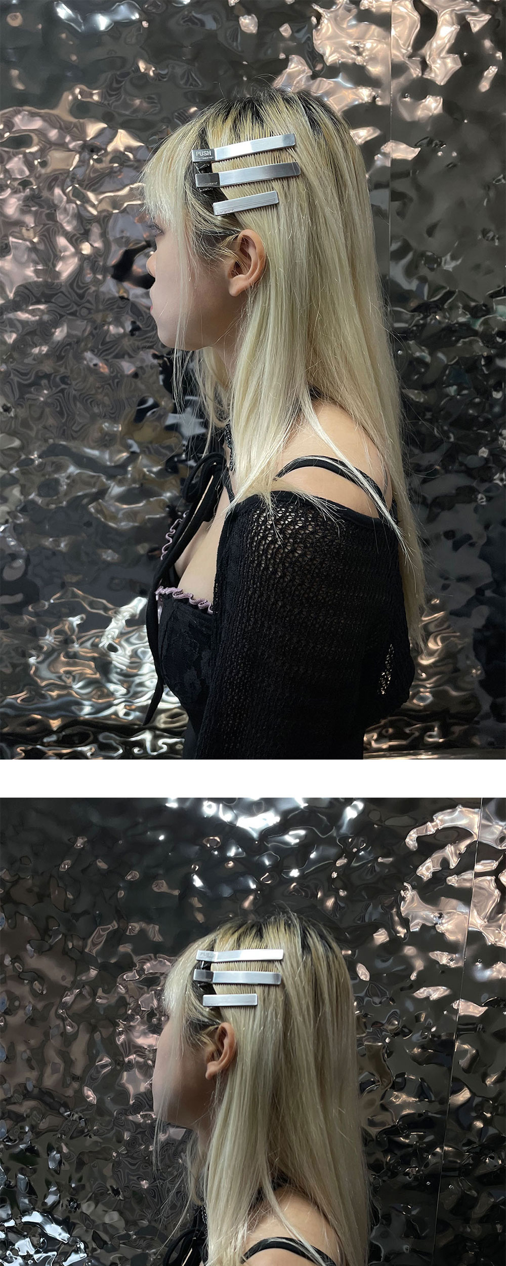 센티멍 넘버 290 헤어핀 3세트 실버 | SENTIMENTS | KREAM