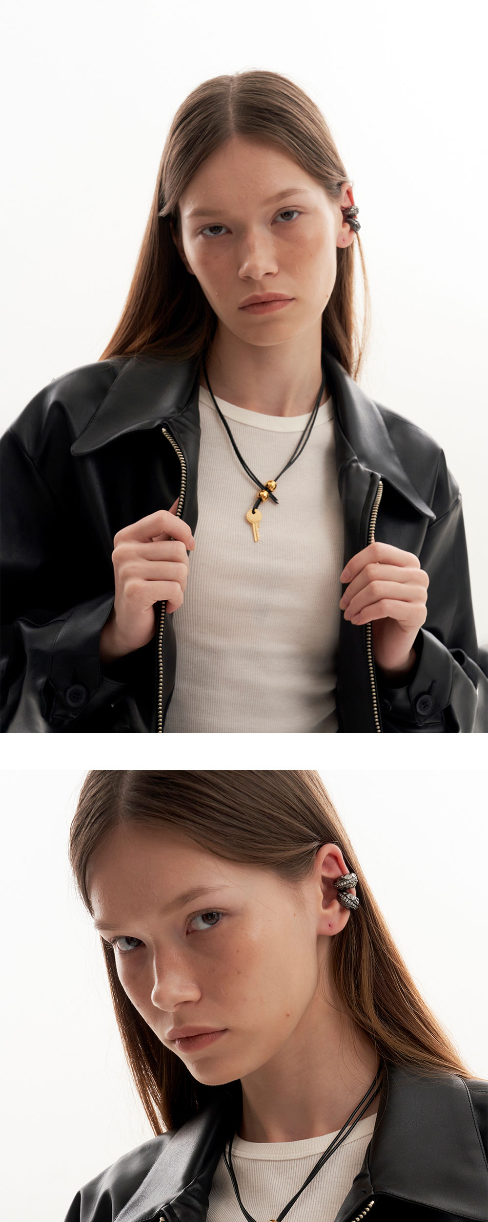 센티멍 넘버 282 이어커프 블랙 | SENTIMENTS | KREAM