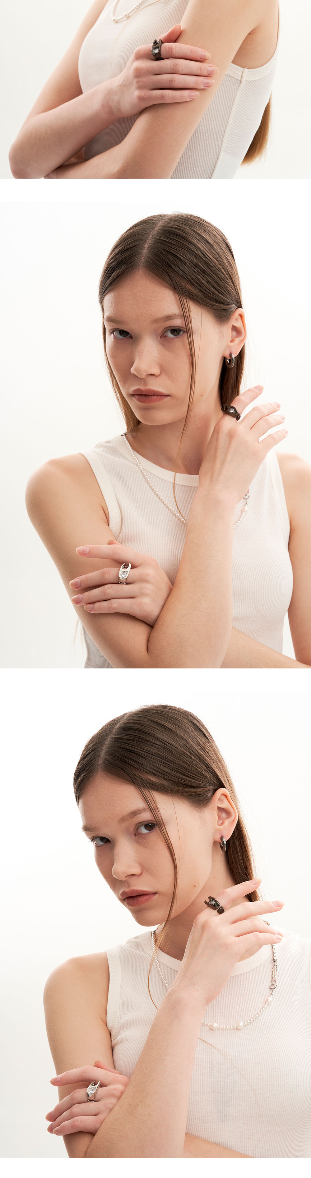 센티멍 넘버 281 링 블랙 | SENTIMENTS | KREAM