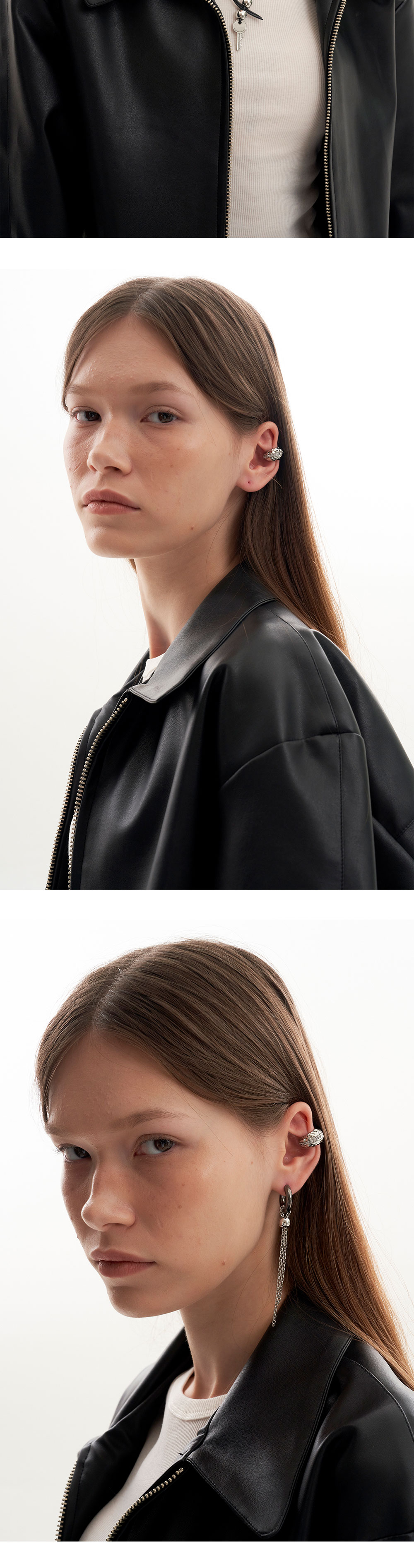 센티멍 넘버 282 이어커프 실버 | SENTIMENTS | KREAM