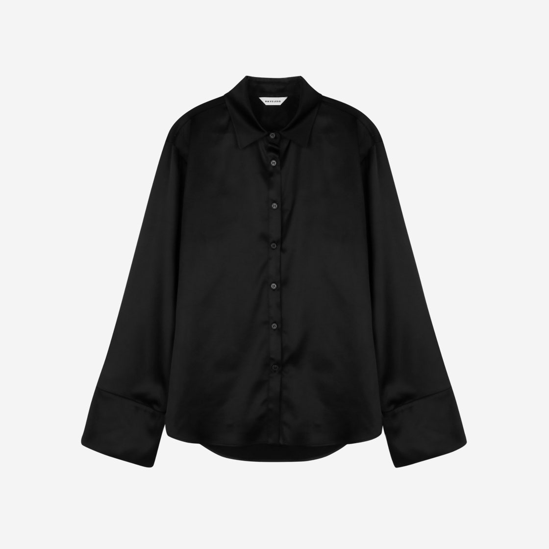 해브레스 우먼 오버커프 셔츠 블랙 | HAVELESS | KREAM
