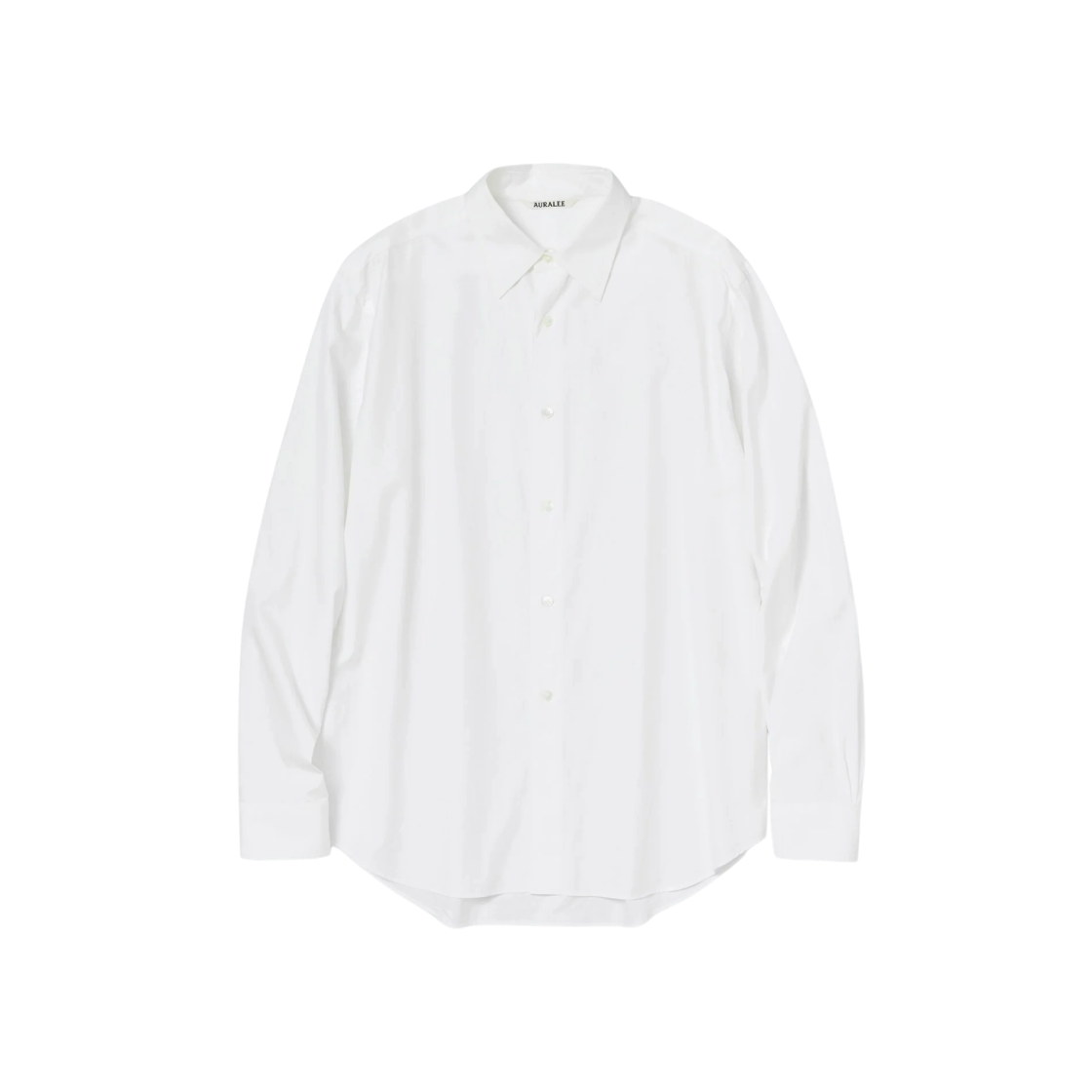 오라리 워시드 핀스 트윌 셔츠 화이트 - 22SS | Auralee | KREAM