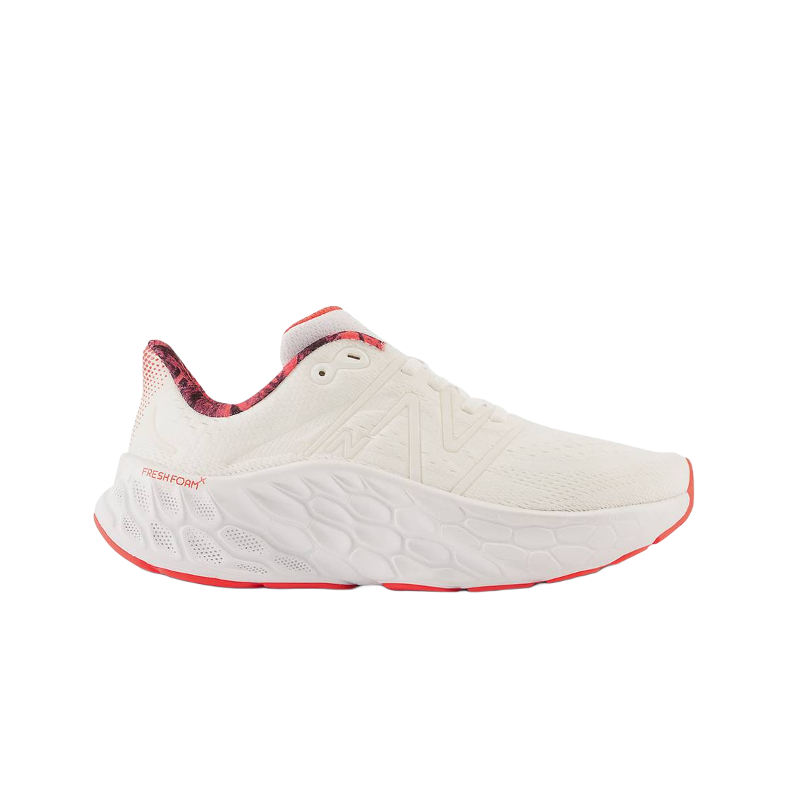 (W) 뉴발란스 프레쉬 폼 X 모어 v4 NYC 마라톤 화이트 일렉트릭 레드 - D 와이드 | New Balance | KREAM