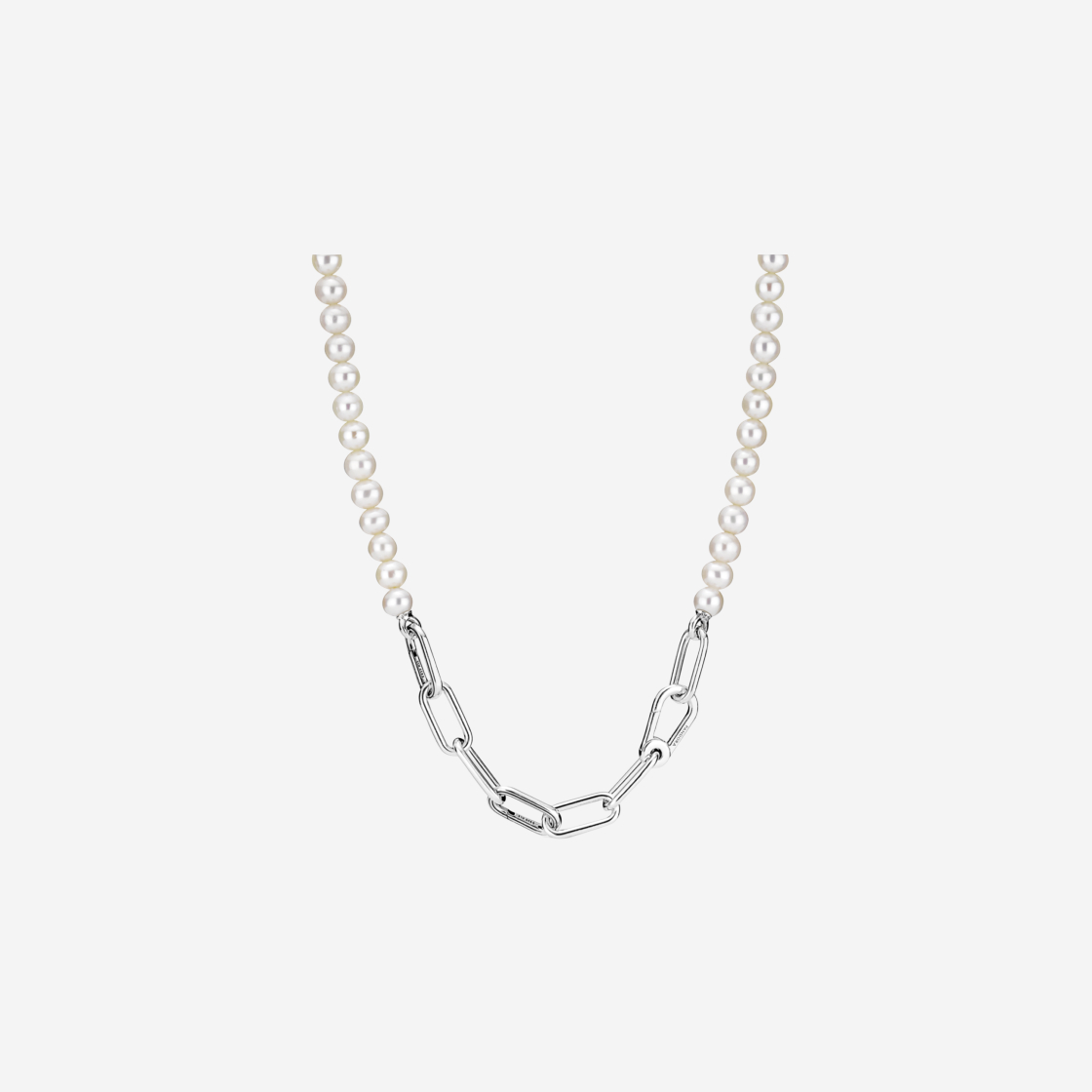 (W) 판도라 미 트리티드 프레쉬워터 컬쳐드 펄 네클리스 스털링 실버 화이트 | Pandora | KREAM