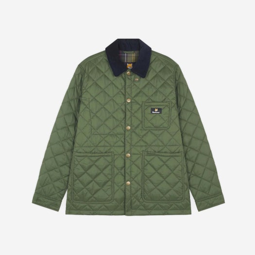 바버 트랜스포트 왁스 자켓 세이지 | Barbour | KREAM