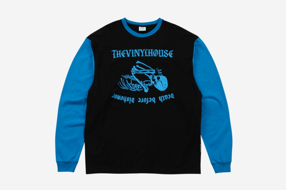 더바이닐하우스 프레이 포 롱슬리브 티셔츠 블랙 | Thevinylhouse | KREAM