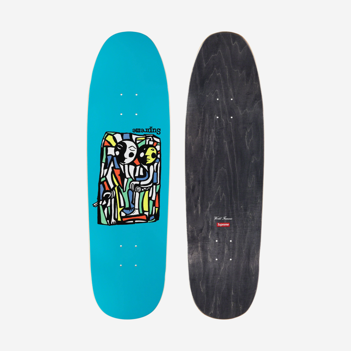 슈프림 닐 블렌더 모자이크 스케이트보드 브라이트 블루- 23FW | Supreme | KREAM