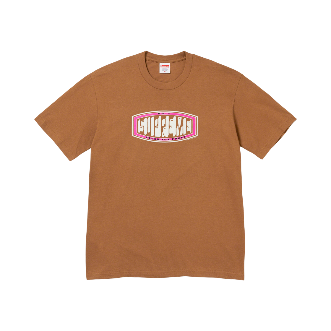 슈프림 파운드 티셔츠 라이트 브라운 23fw Supreme Kream