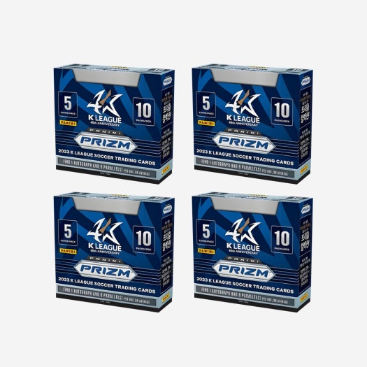 파니니 프리즘 K 리그 축구 카드 박스 (50팩) | Panini | KREAM