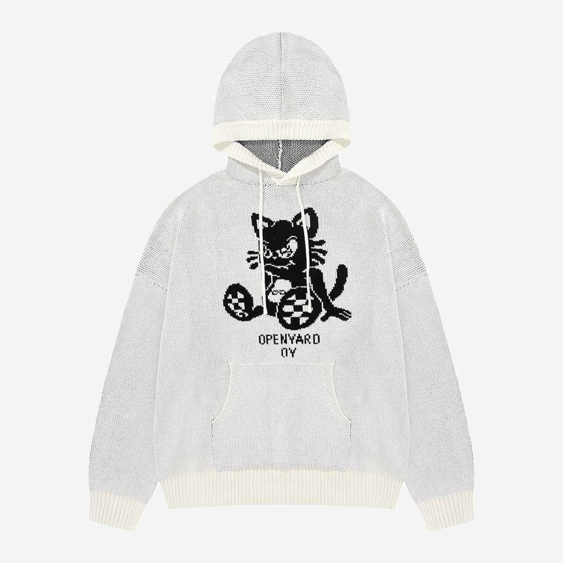 OY Black Cat Knit Hoo... STYLE | KREAM