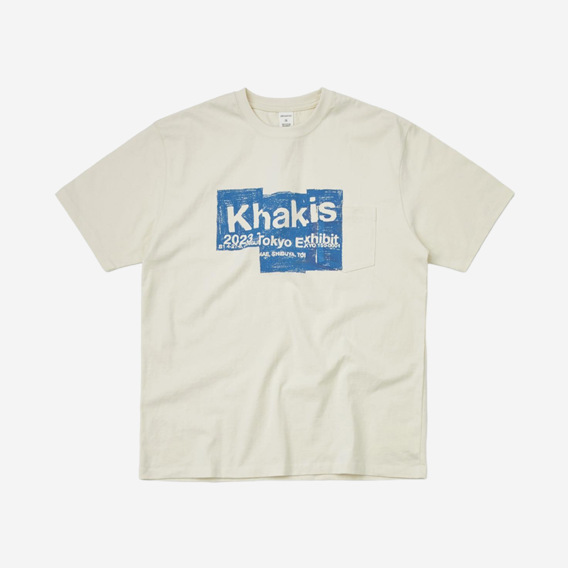 카키스 도쿄 익지빗 티셔츠 아이보리 - 도쿄 한정 | Khakis | KREAM