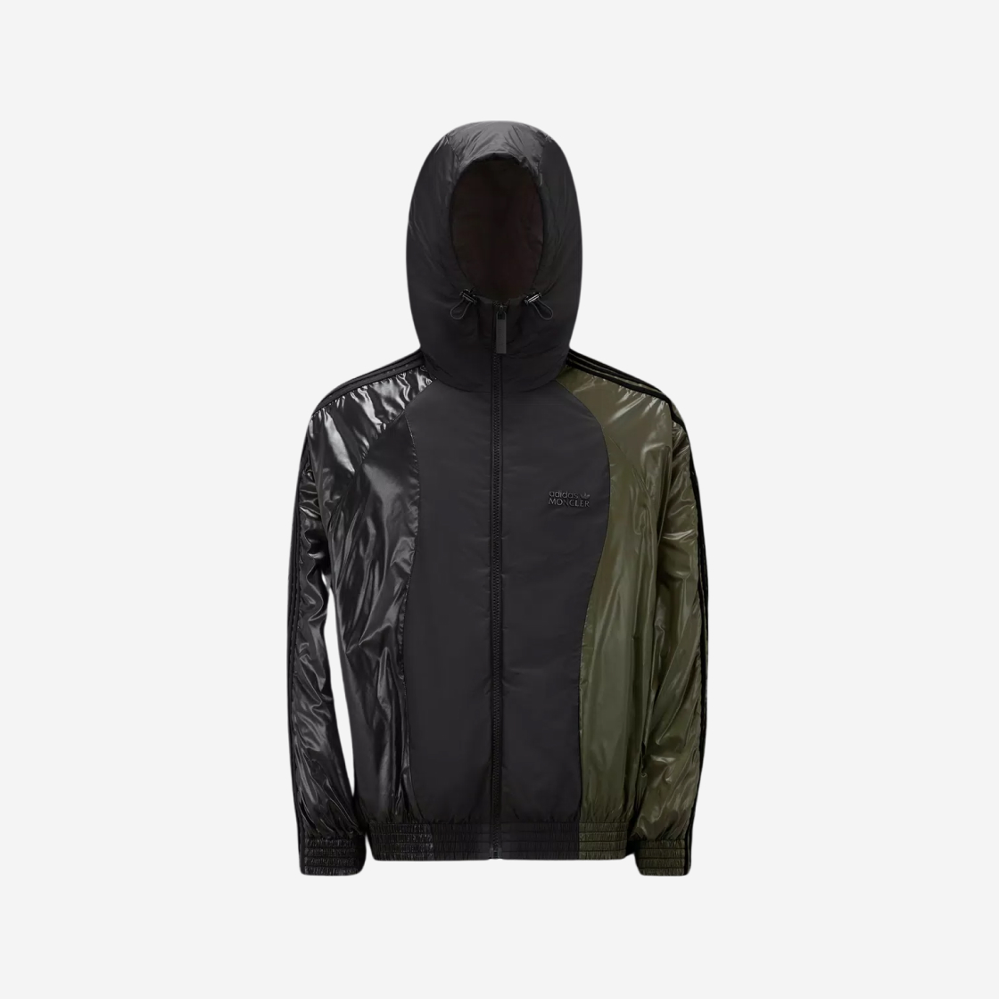 몽클레르 x 아디다스 발저스 쇼트 다운 자켓 블랙 그린 - 23FW | Moncler | KREAM