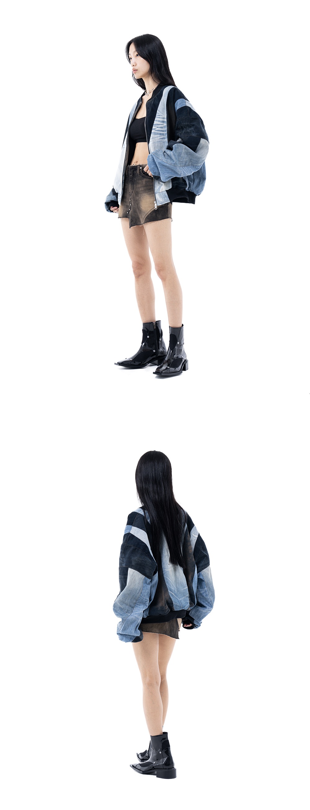 써저리 우먼 데끼 벨트 미니 스커트 브라운 | Surgery | KREAM