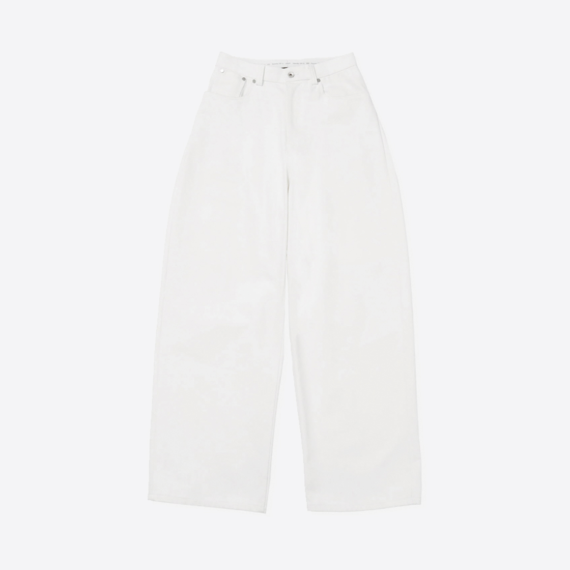 에스티유 와이드 코튼 팬츠 크림 | STU | KREAM