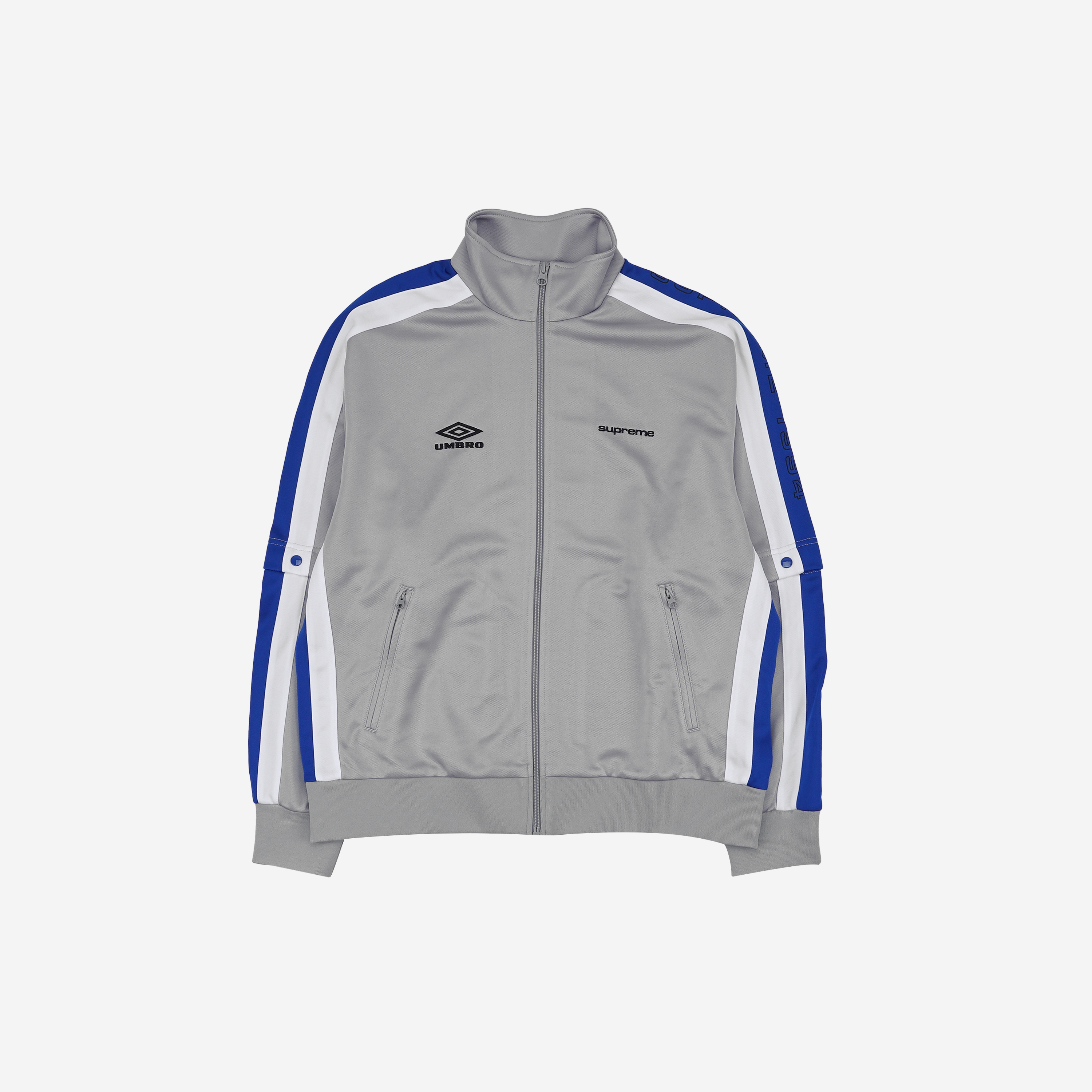 슈프림 x 엄브로 스냅 슬리브 자켓 라이트 그레이 - 23SS | KREAM