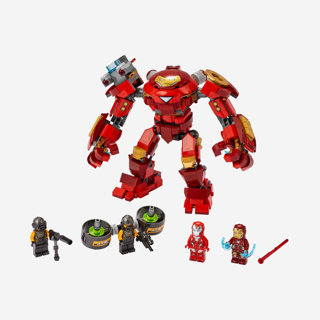 레고 마블 아이언맨 헐크버스터 VS A.I.M. 요원 | Lego | KREAM