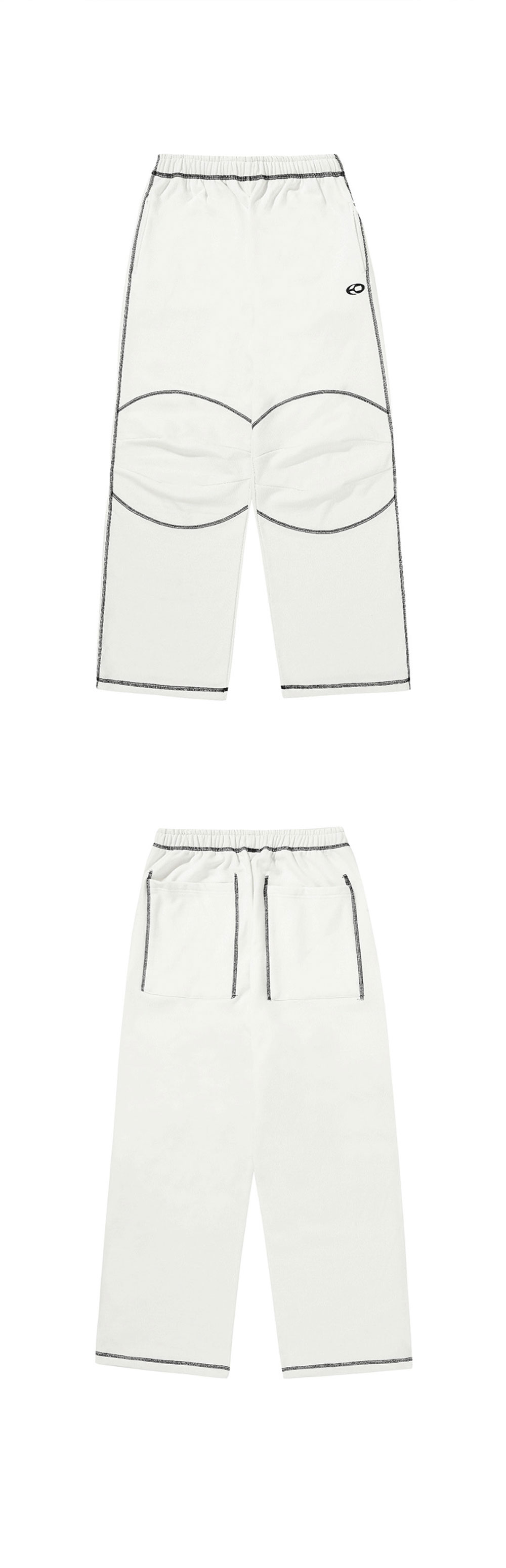 오와이 C.S 로고 팬츠 화이트 | OY | KREAM