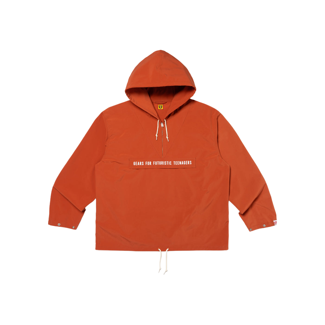 휴먼 메이드 하프집 아노락 오렌지 | Human Made | KREAM