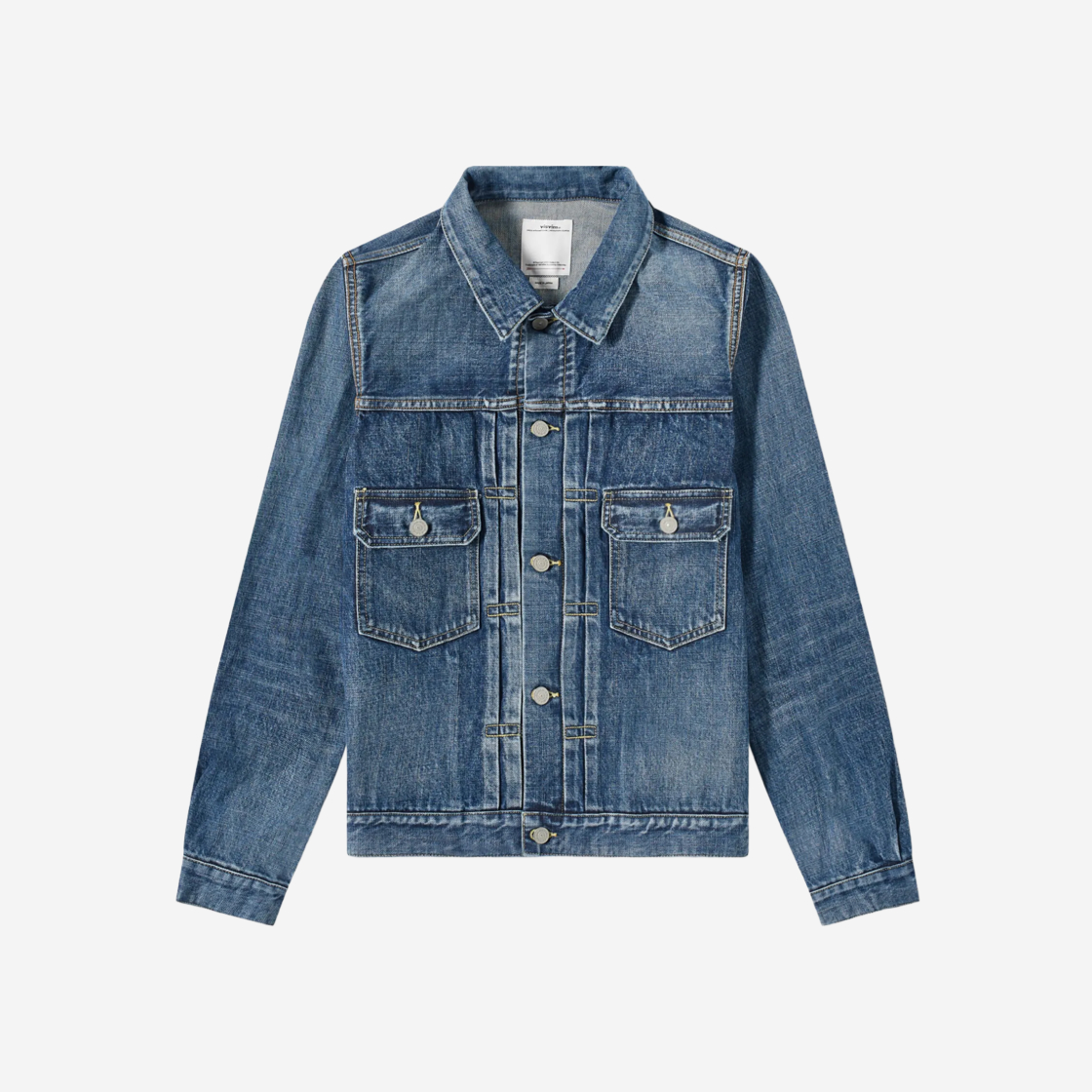 비즈빔 소셜 스컬프처 101 DMGD-1001 자켓 블루 - 21SS | Visvim | KREAM