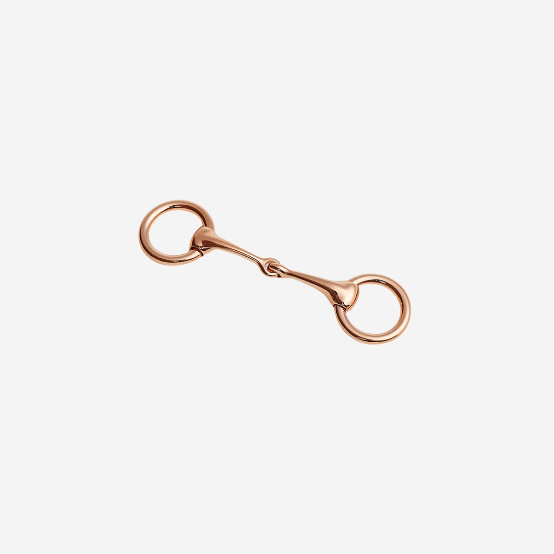 에르메스 미니 모르스 트윌리 링 로즈 골드 브라스 플라크 오르 로즈 | Hermes | KREAM