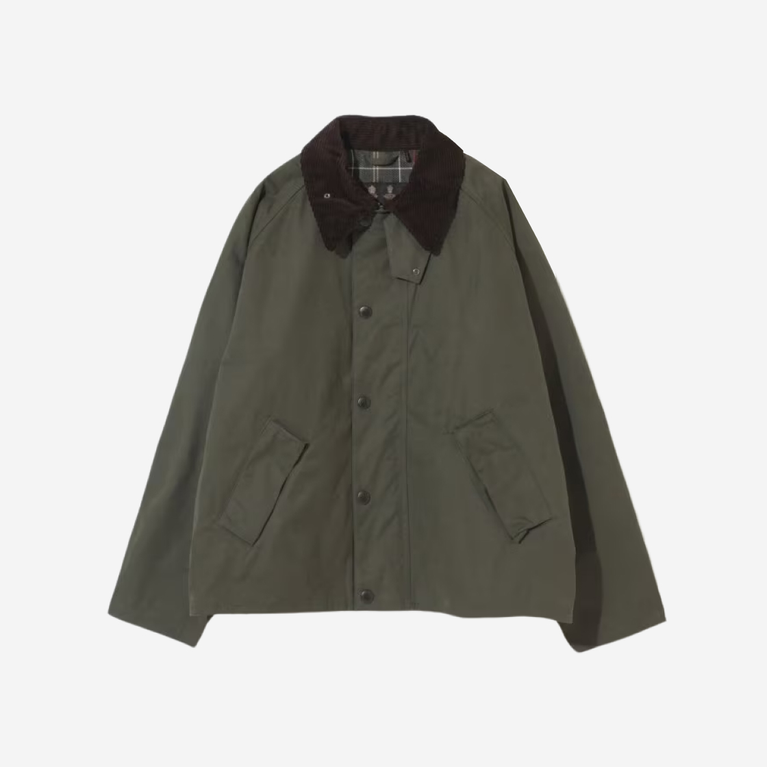 바버 OS 트랜스포트 캐주얼 논왁스 자켓 세이지 | Barbour | KREAM