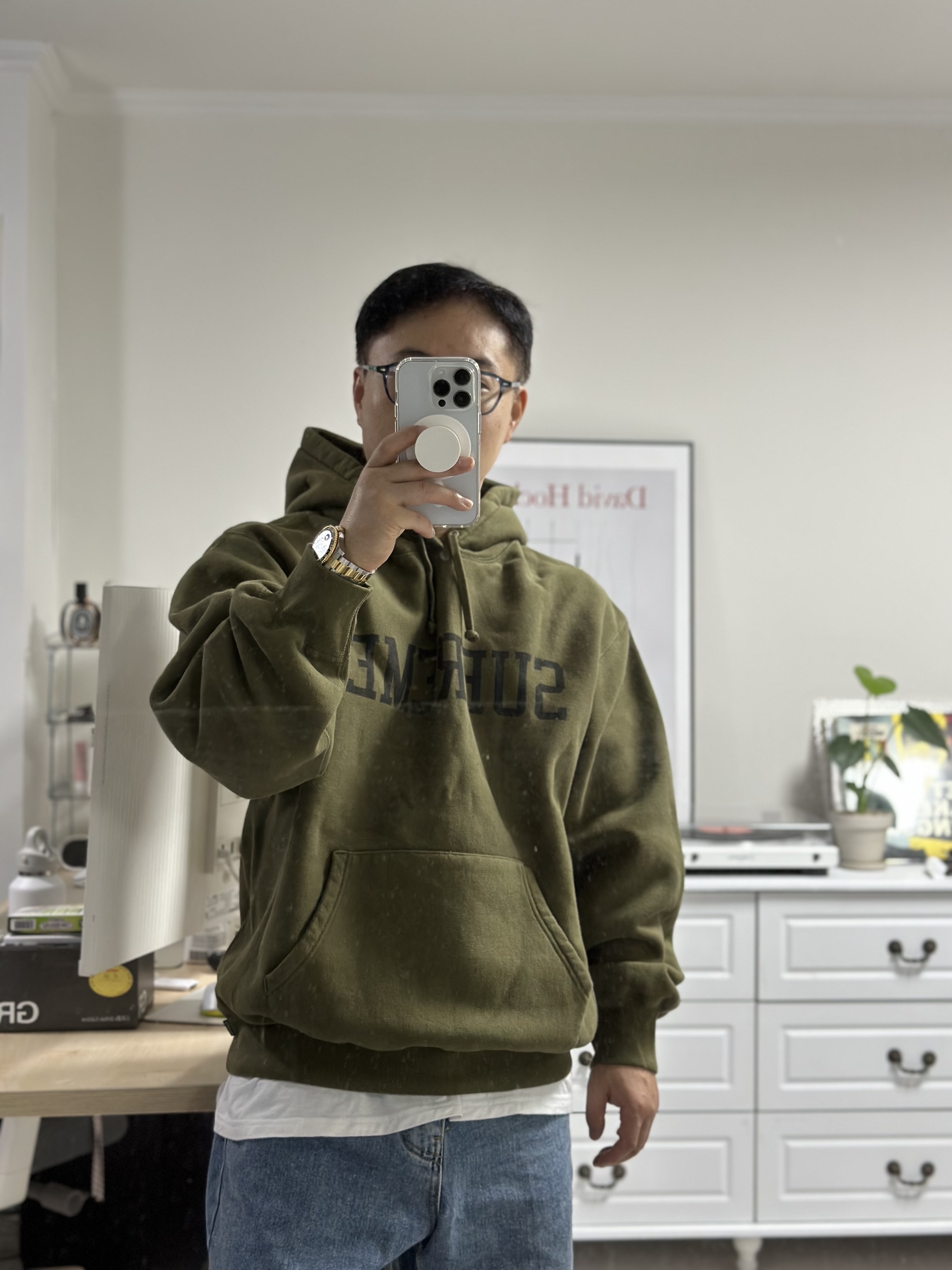 supreme varsity M | KREAM