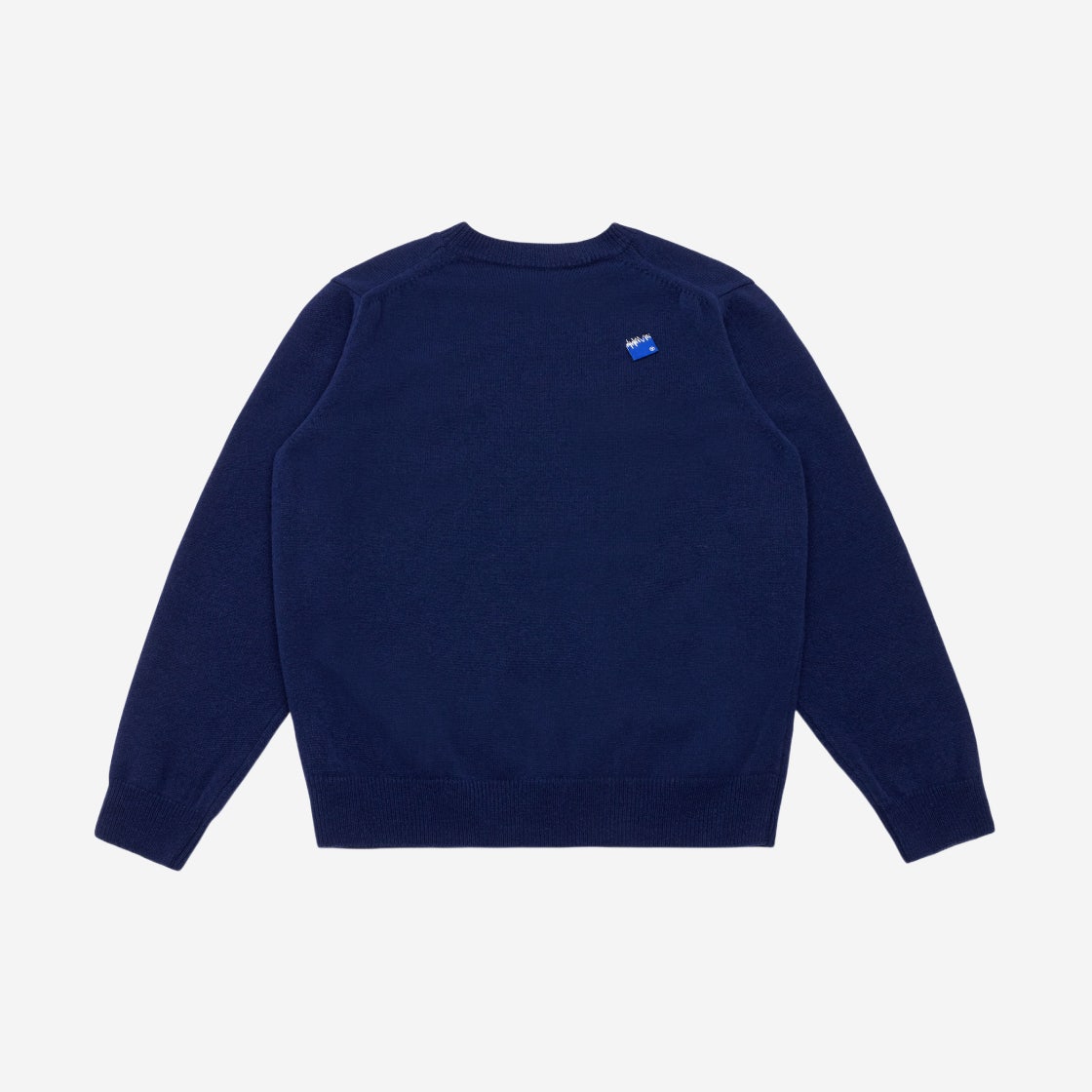 아더에러 시그니피컨트 TRS 태그 니트 01 네이비 | Ader Error | KREAM